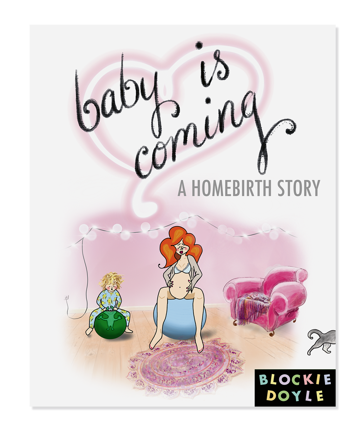 Funny Children s Book About Home Birth Illustrated Book